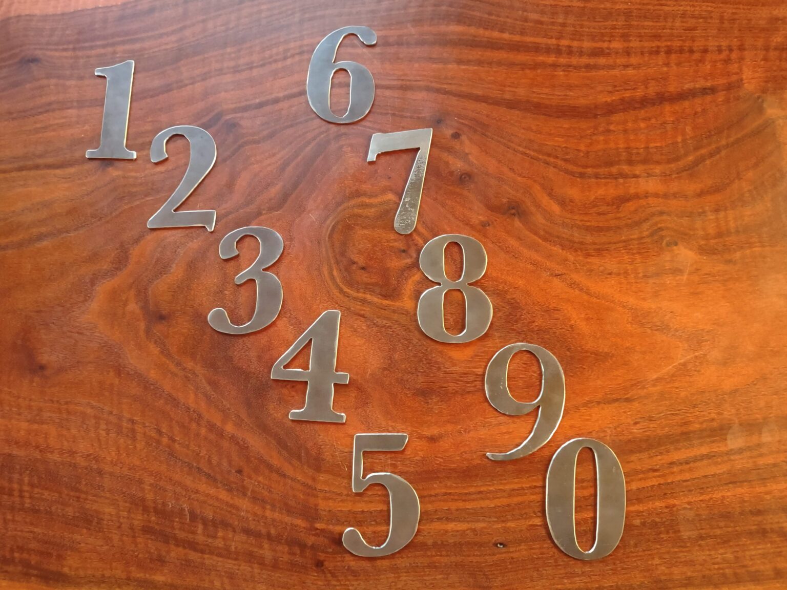 4 1/2 Inch Metal Numbers – Welcome To Wild West Ironworks